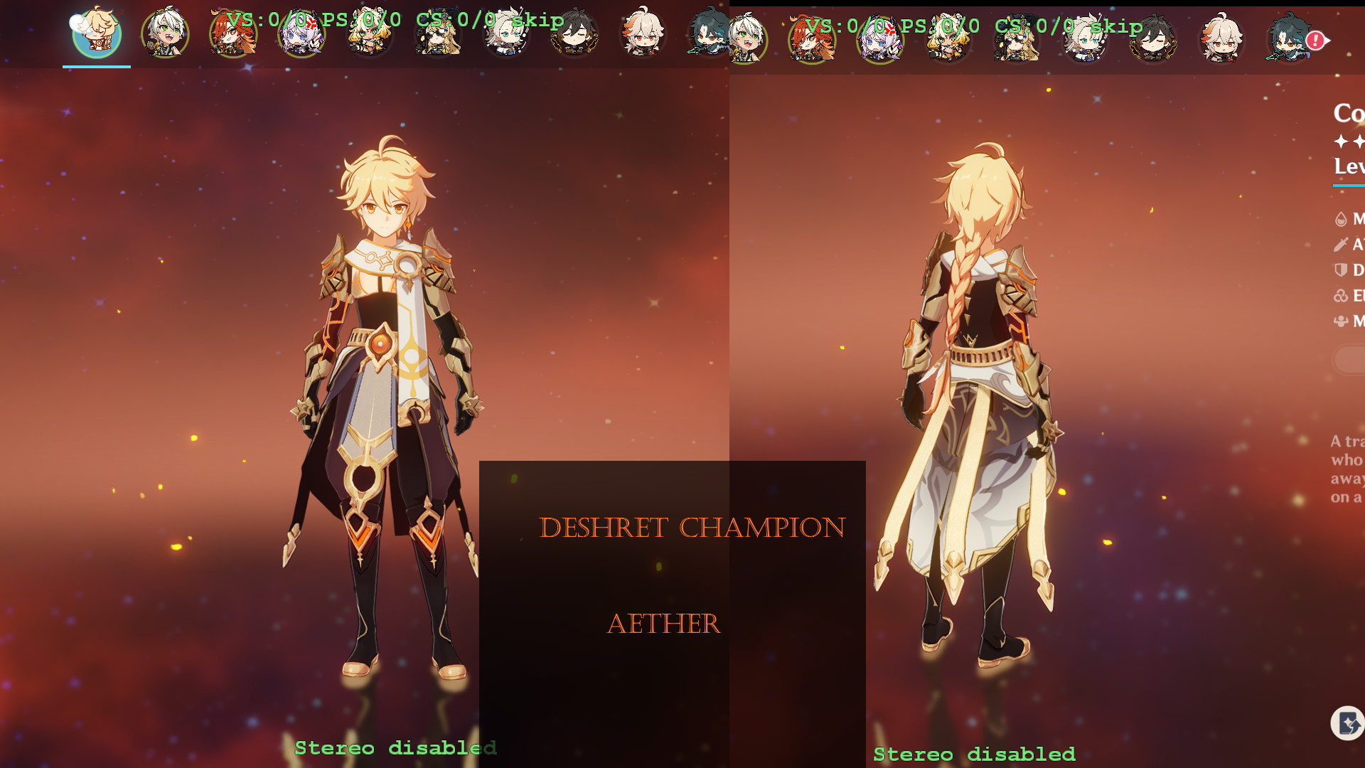 Deshret Champion Aether Mod for Genshin Impact | GI Mods