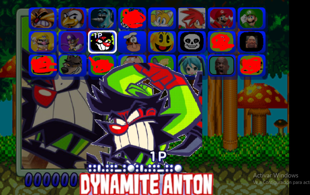 Dynamite Anton in Puyo Puyo vs 2 Mod for Puyo Puyo VS 2 | PPVS2 Mods