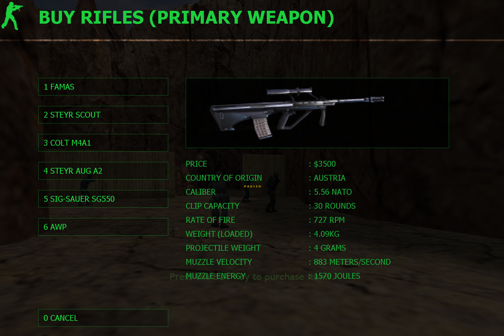 czero_english.txt - Real weapon names Mod for Counter-Strike: Condition ...