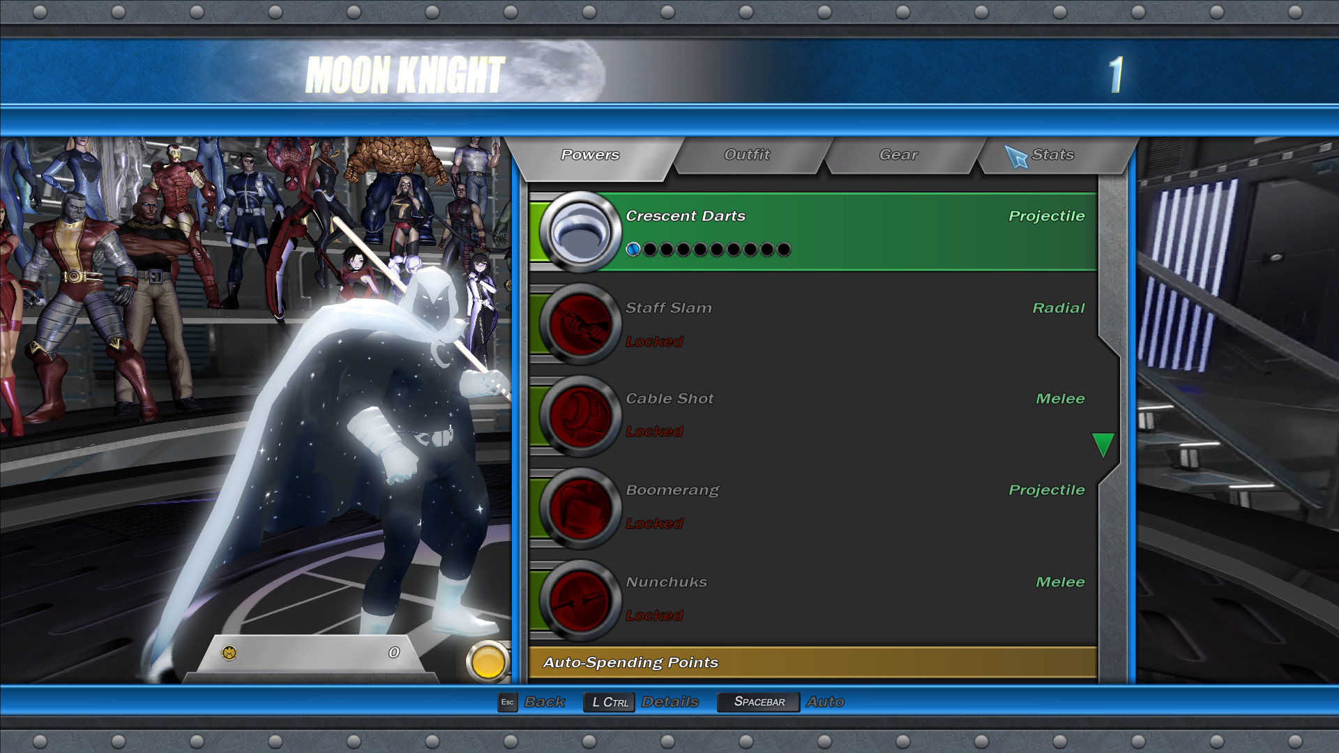 Herald of Galactus Moon Knight Mod for Marvel: Ultimate Alliance | MUA Mods