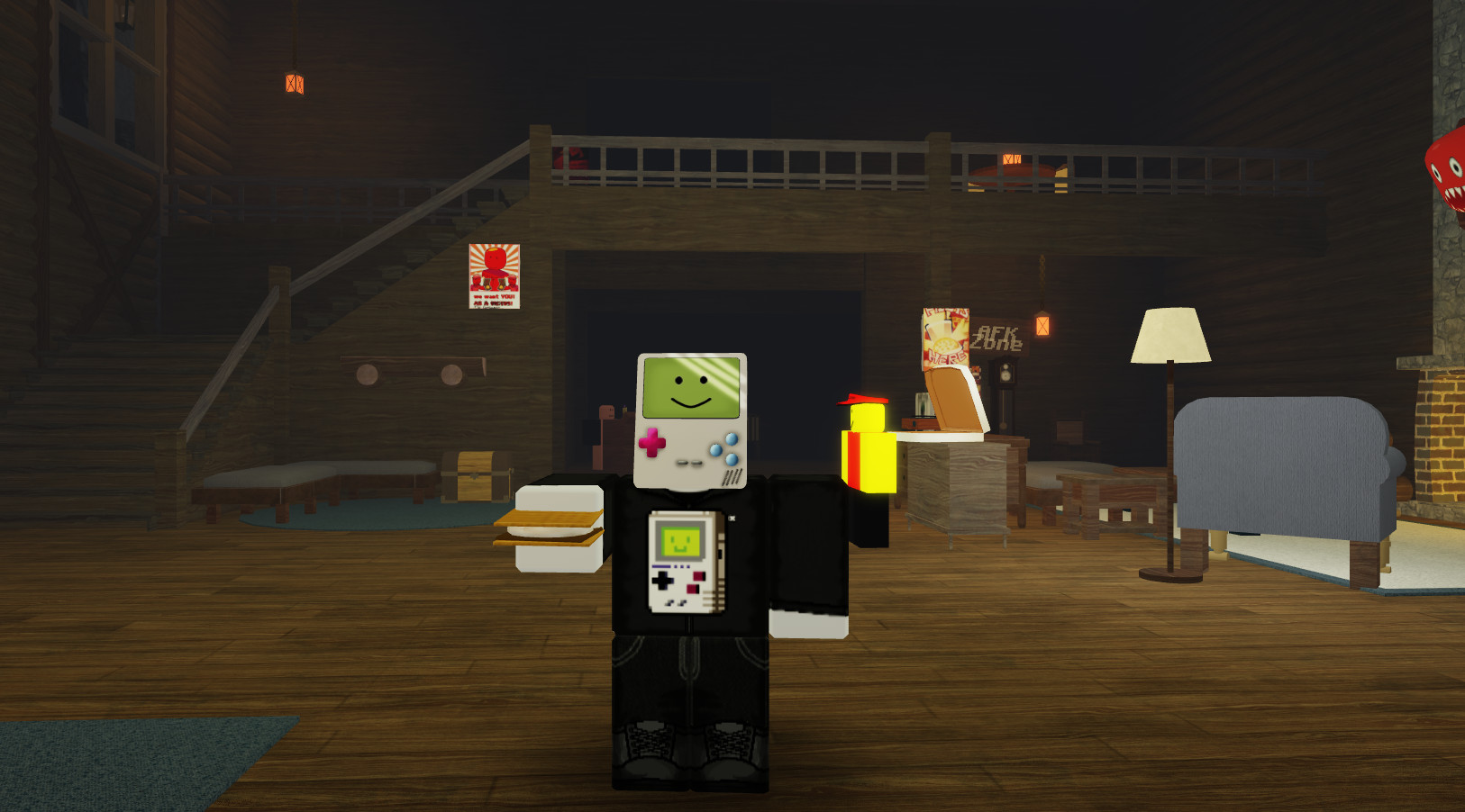 Forsaken lobby avatar editor backtground Mod for Roblox | RBLX Mods