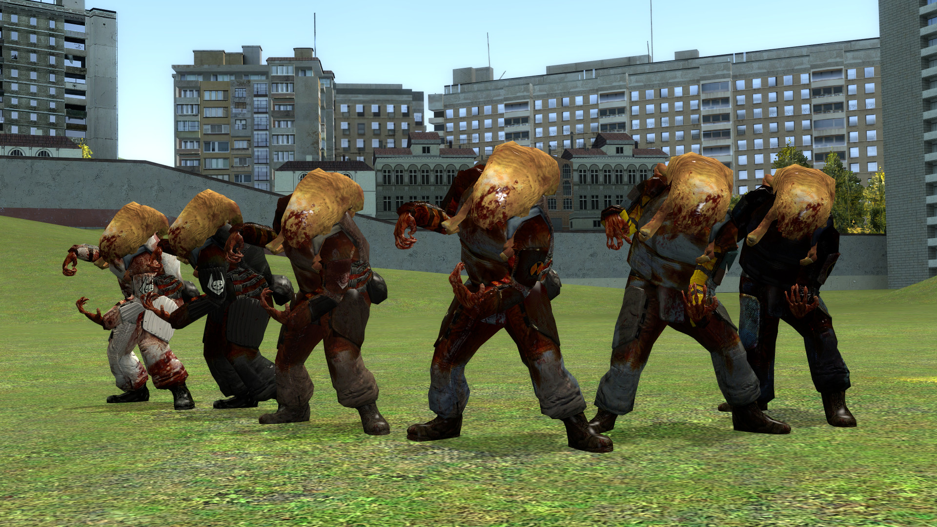 (Lost NPCs) Zombie skins pack v5 Mod for Garry's Mod | GMod Mods