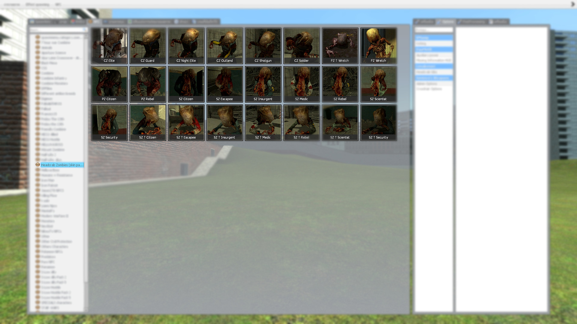 (Lost NPCs) Zombie skins pack v5 Mod for Garry's Mod | GMod Mods