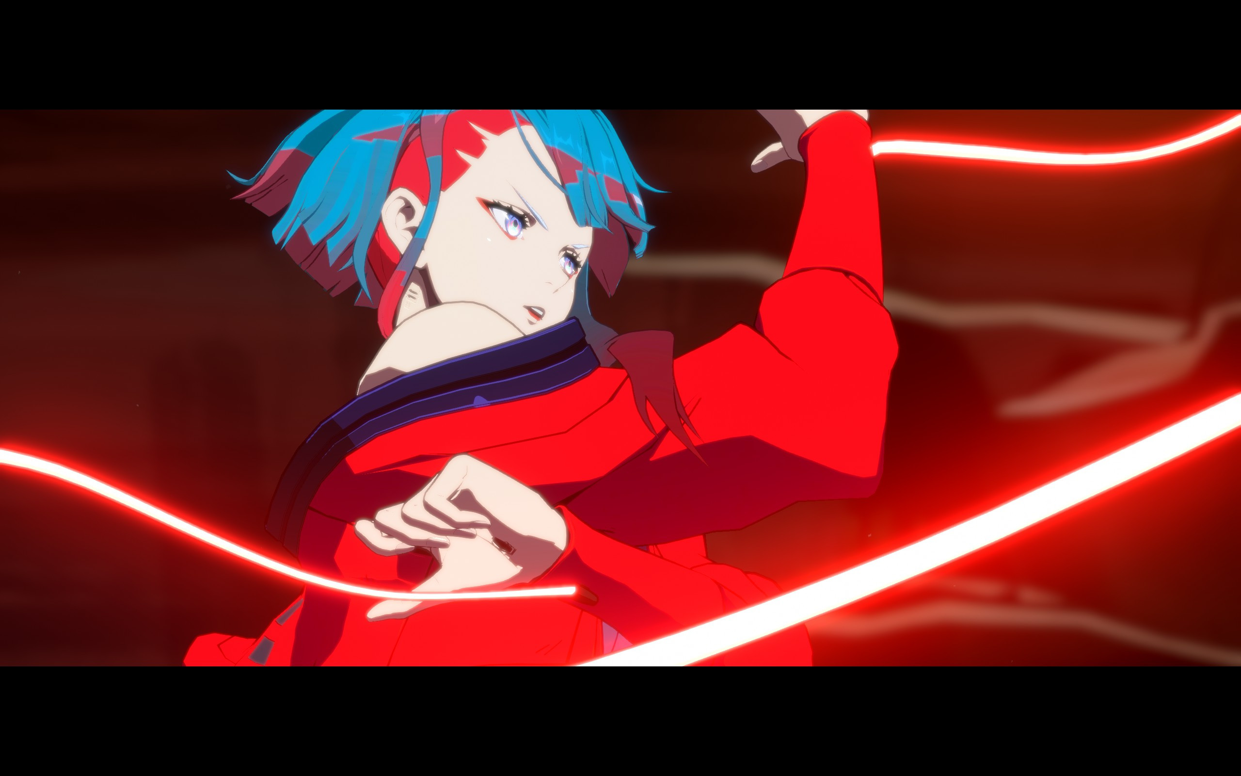 Lucy Red and Blue Recolor Mod for GUILTY GEAR -STRIVE- | GGST Mods