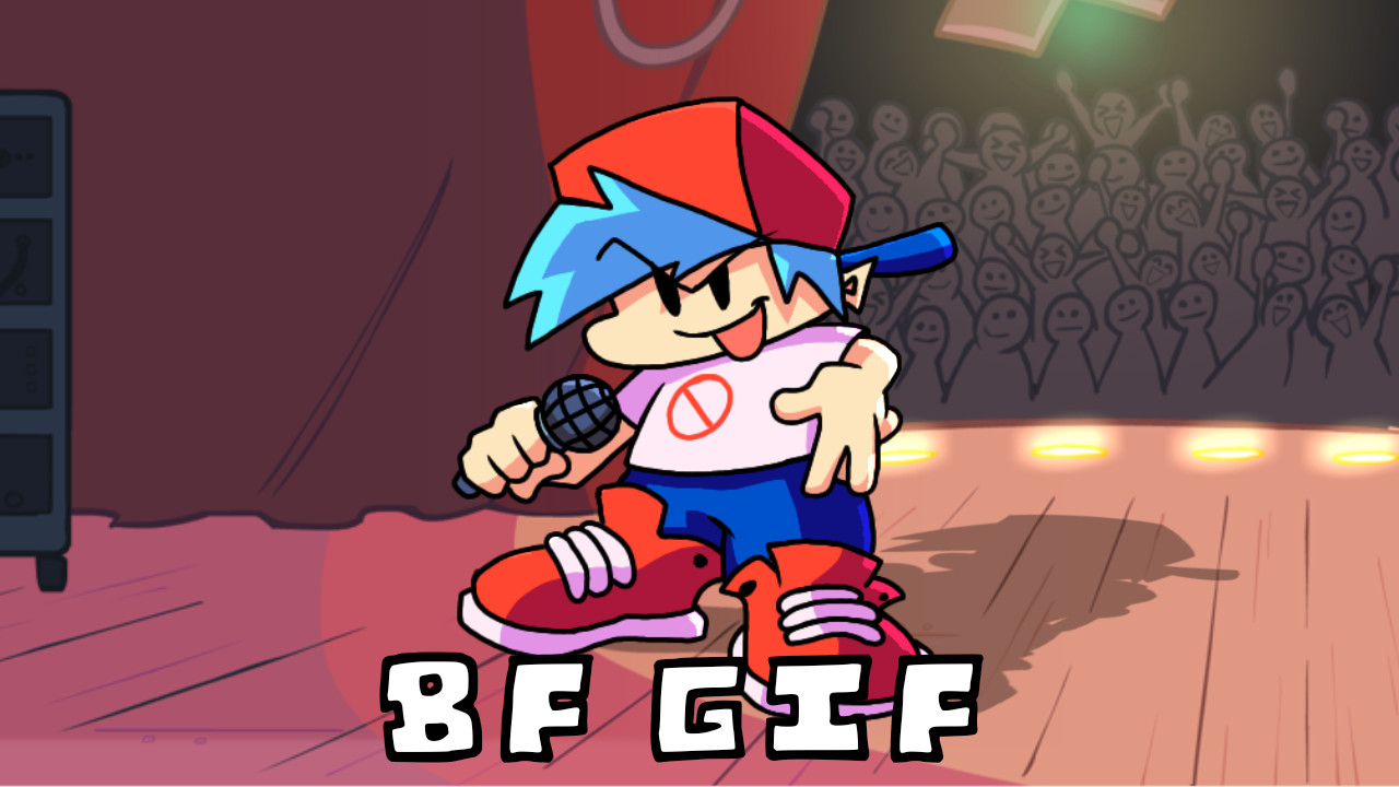 BF GIF! psych and v-slice Mod for Friday Night Funkin' | FNF Mods