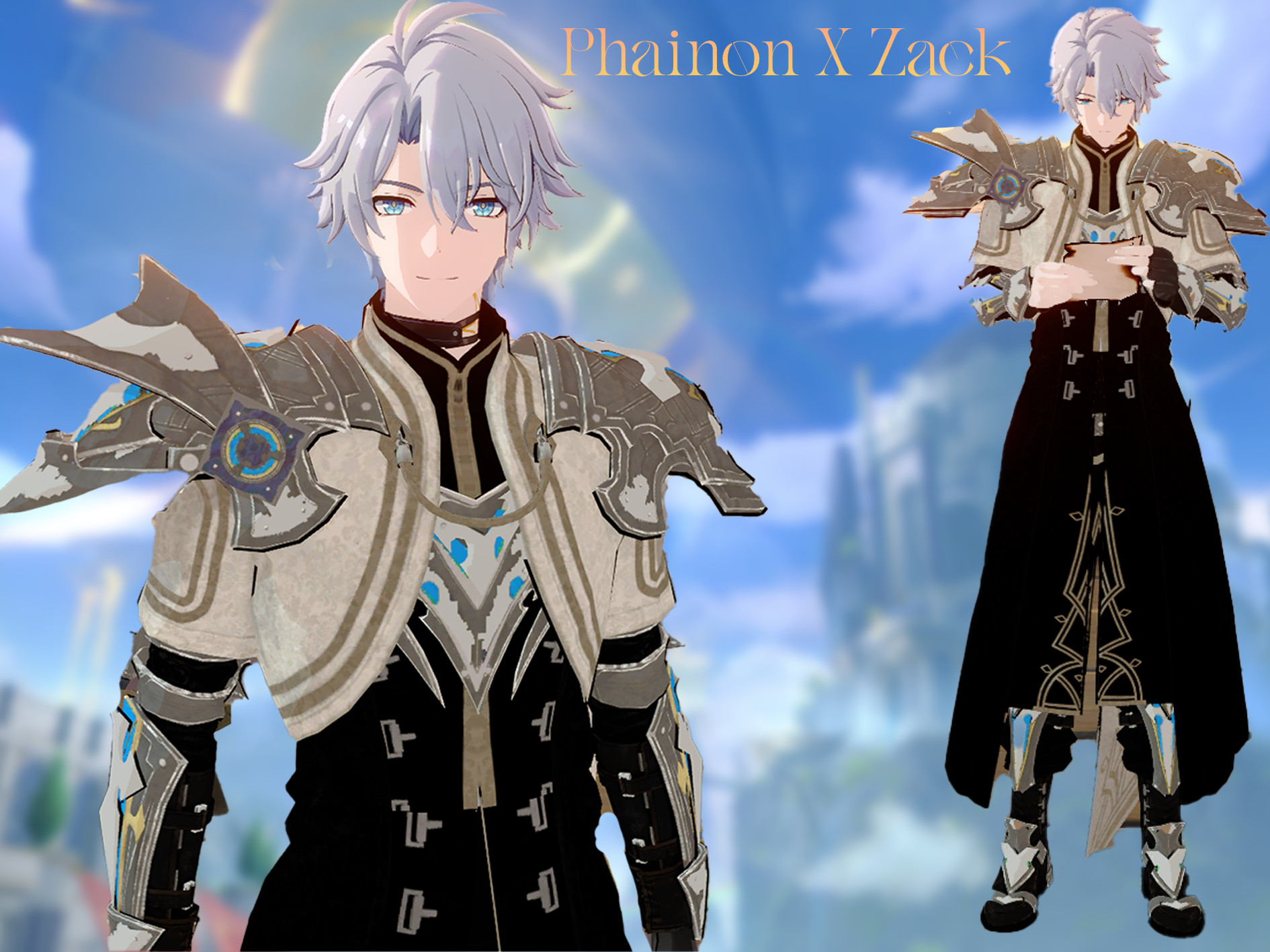 Phainon X Zack (FFVII Ever Crisis ) Mod for Honkai Star Rail | HSR Mods