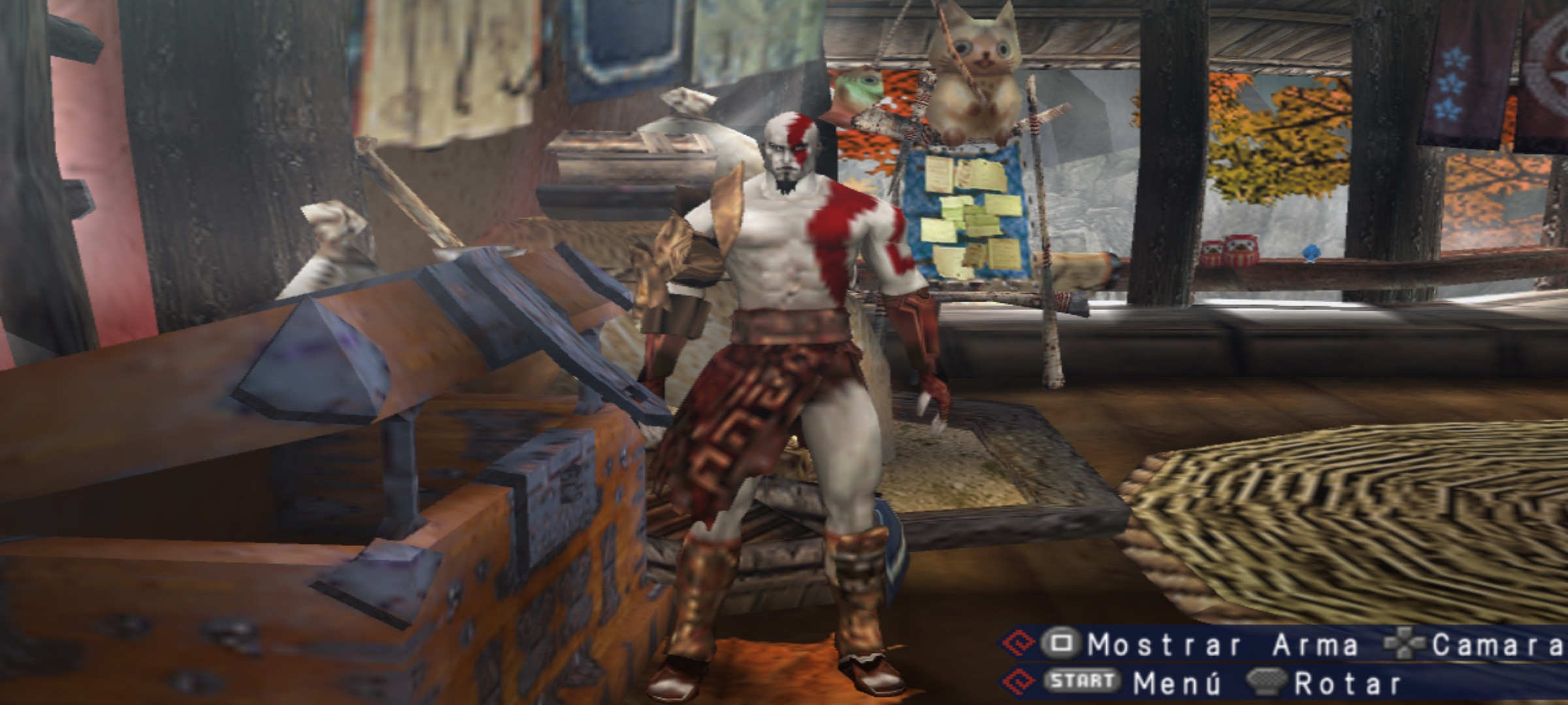 Kratos Mod for Monster Hunter Portable 3rd | MHP3rd Mods