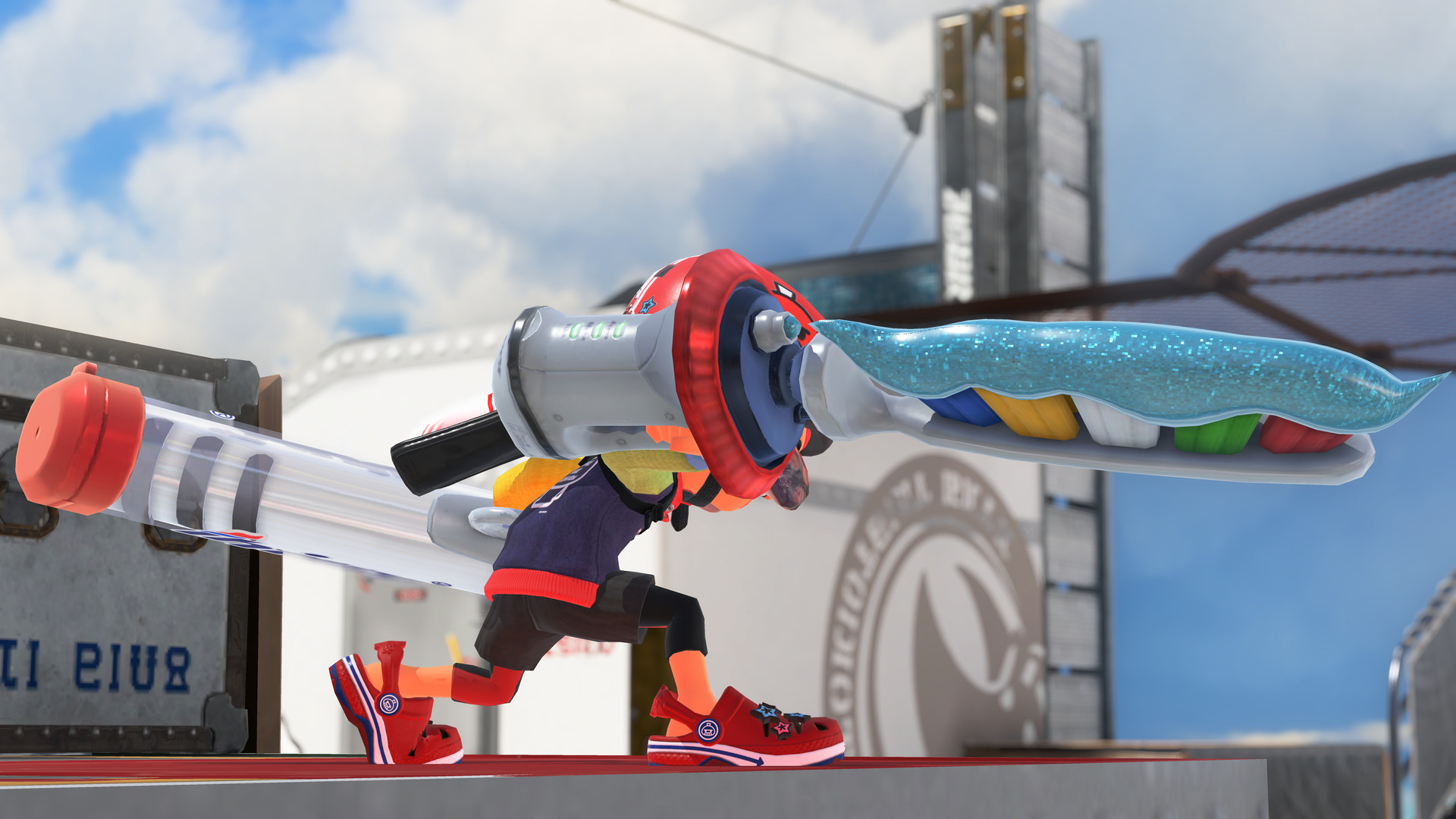 Sparkle Toothpaste Decavitator Mod for Splatoon 3 | Splatoon 3 Mods