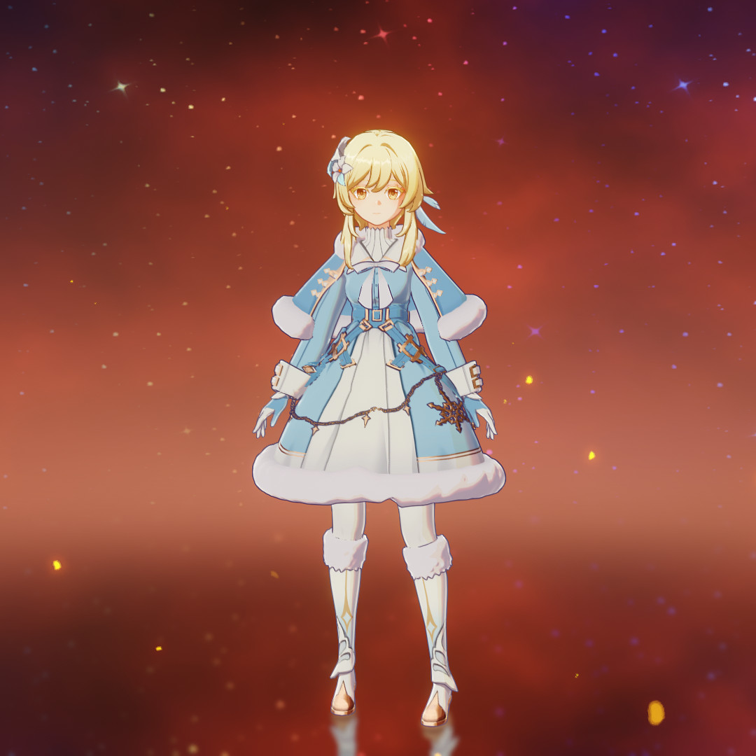 comfy winter lumine Mod for Genshin Impact | GI Mods
