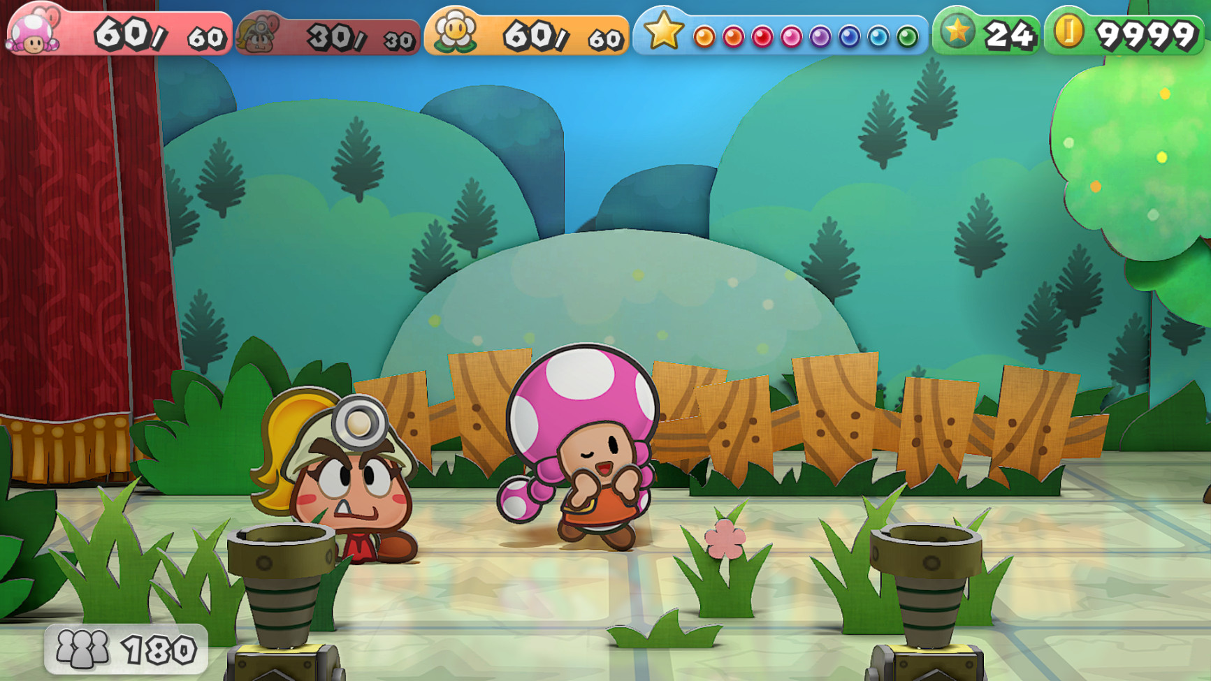 Playable Toadette Mod for Paper Mario: The Thousand Year Door (Switch) | PM:TTYDHD Mods