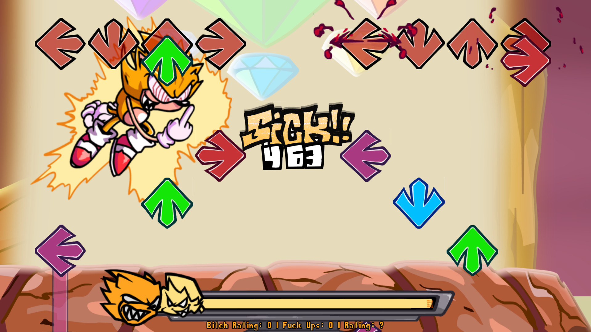 [SENSITIVE CONTENT] Vs Sonic.exe: Anniversary High Effort Chart Mod Mod ...