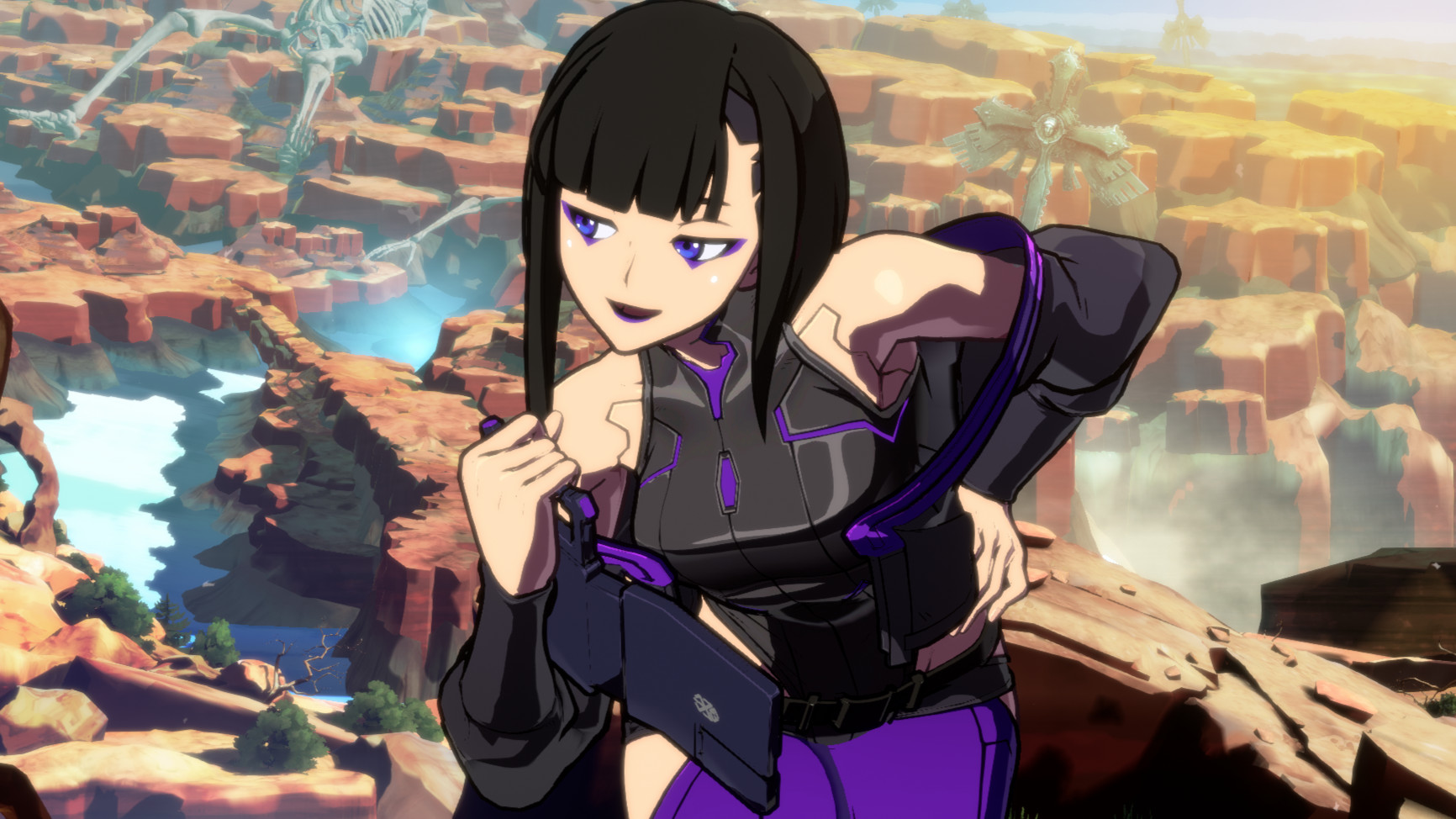 Purple n' Black Lucy Mod for GUILTY GEAR -STRIVE- | GGST Mods