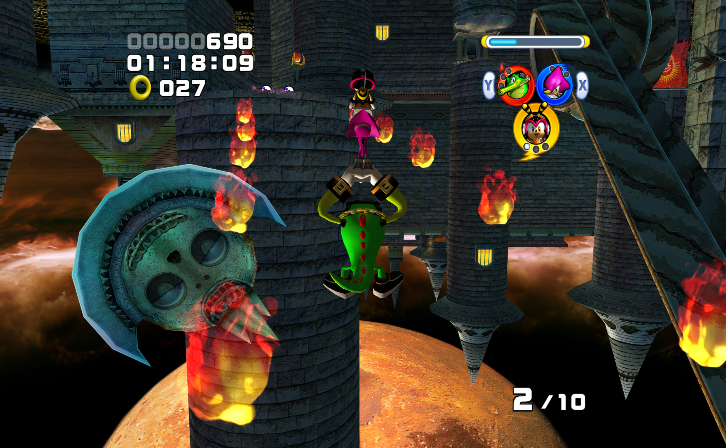 [GameCube] Sonic Heroes AI HD Textures Mod for Sonic Heroes | SH Mods