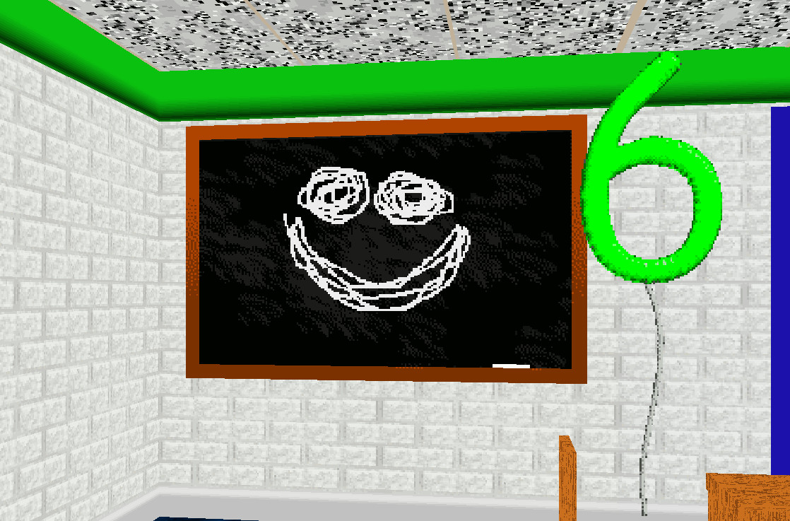 Happy Scribble (A-120/A-200) Over Chalkles Mod for Baldi's Basics ...