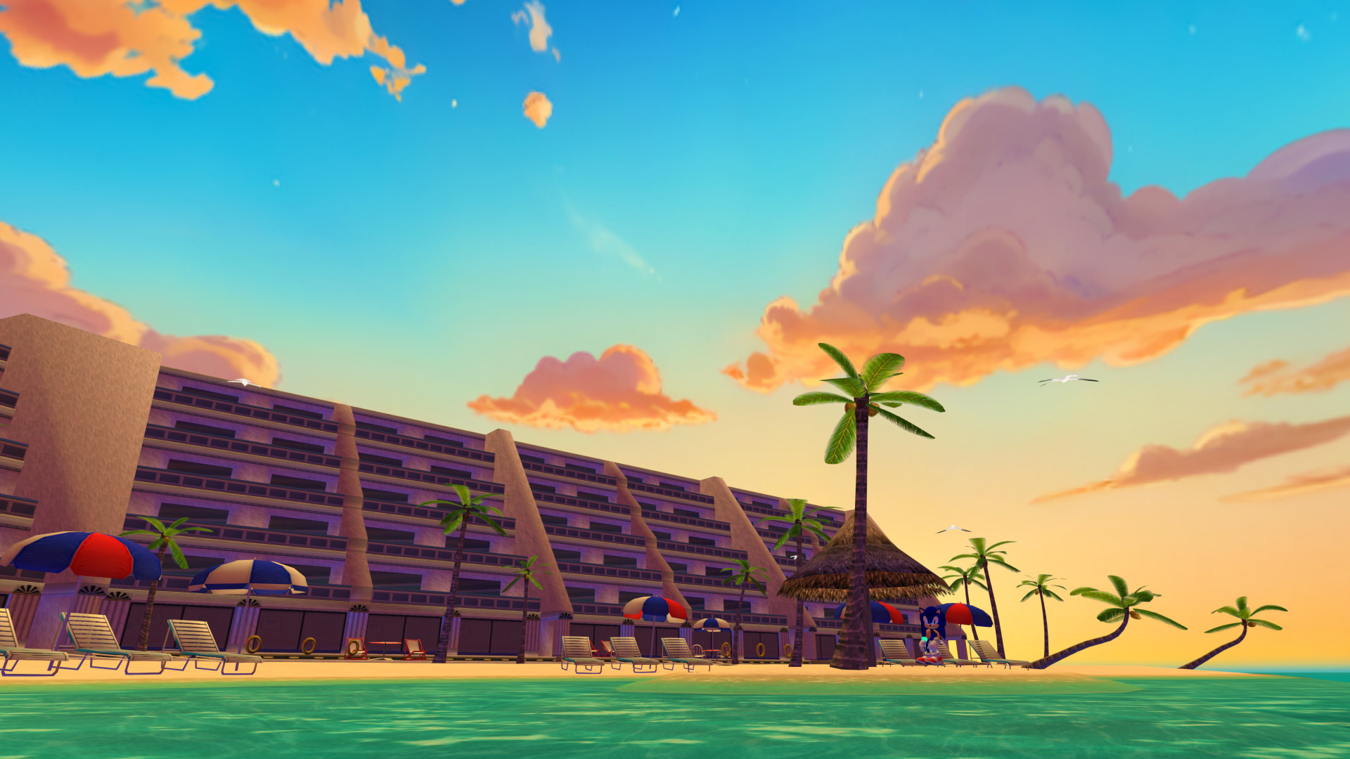 Anime Evening Emerald Coast Mod for Sonic Adventure DX | SADX Mods