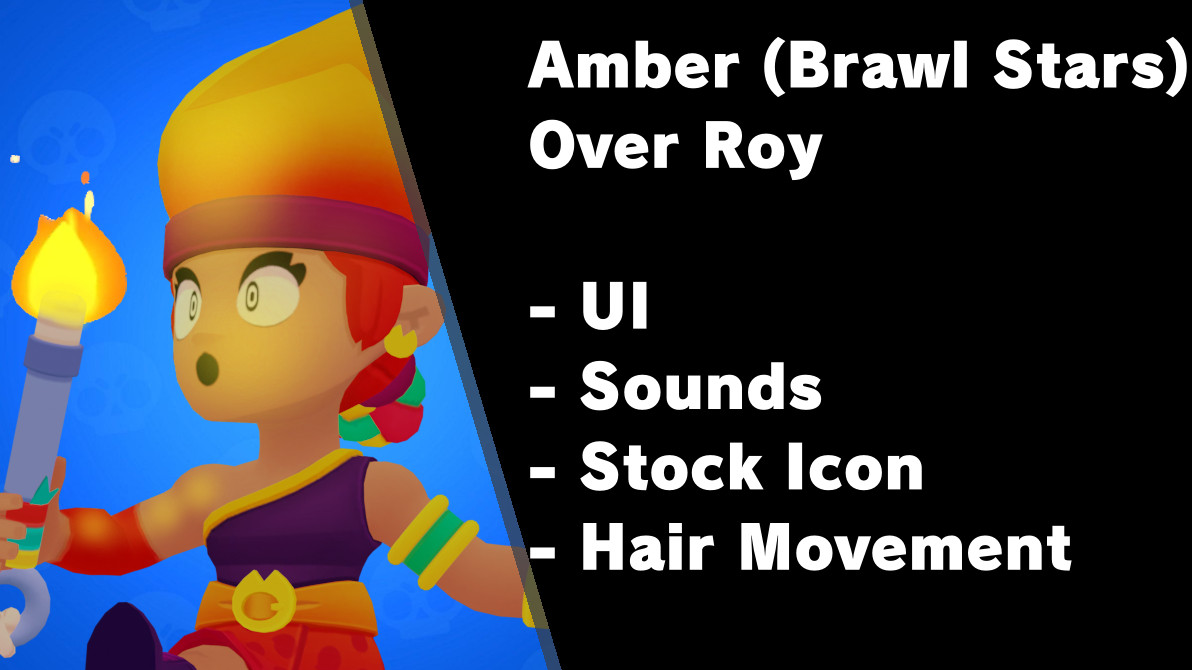 Amber (Brawl Stars) Over Roy Mod for Super Smash Bros. Ultimate | SSBU Mods