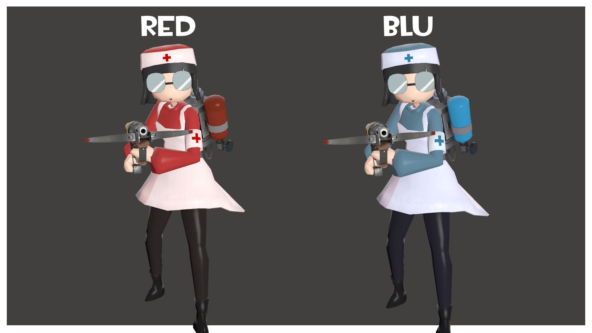 Lydia | Fem-Medic (Casual) Mod for Team Fortress 2 | TF2 Mods