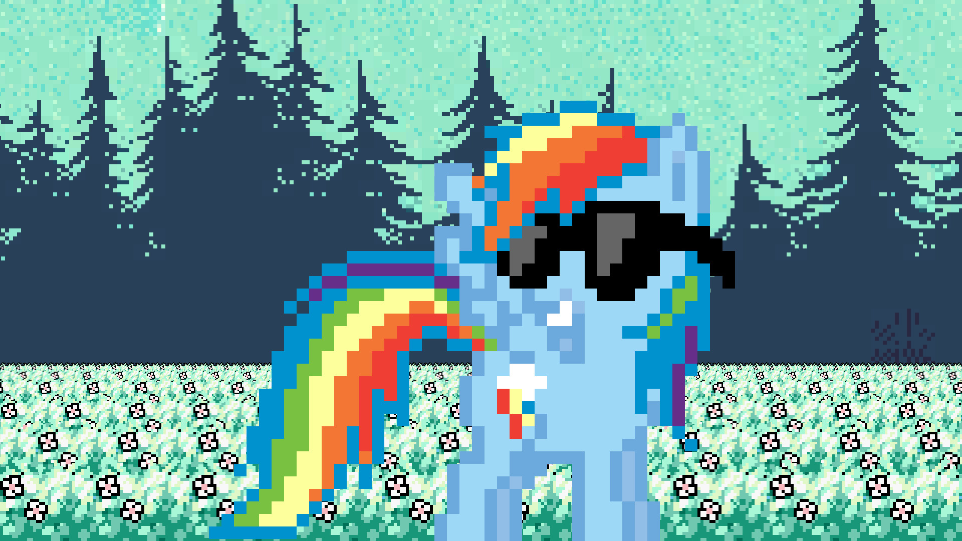 Rainbow Dash Mod for Super Mario Bros. Z: The Game | SMBZ-G Mods