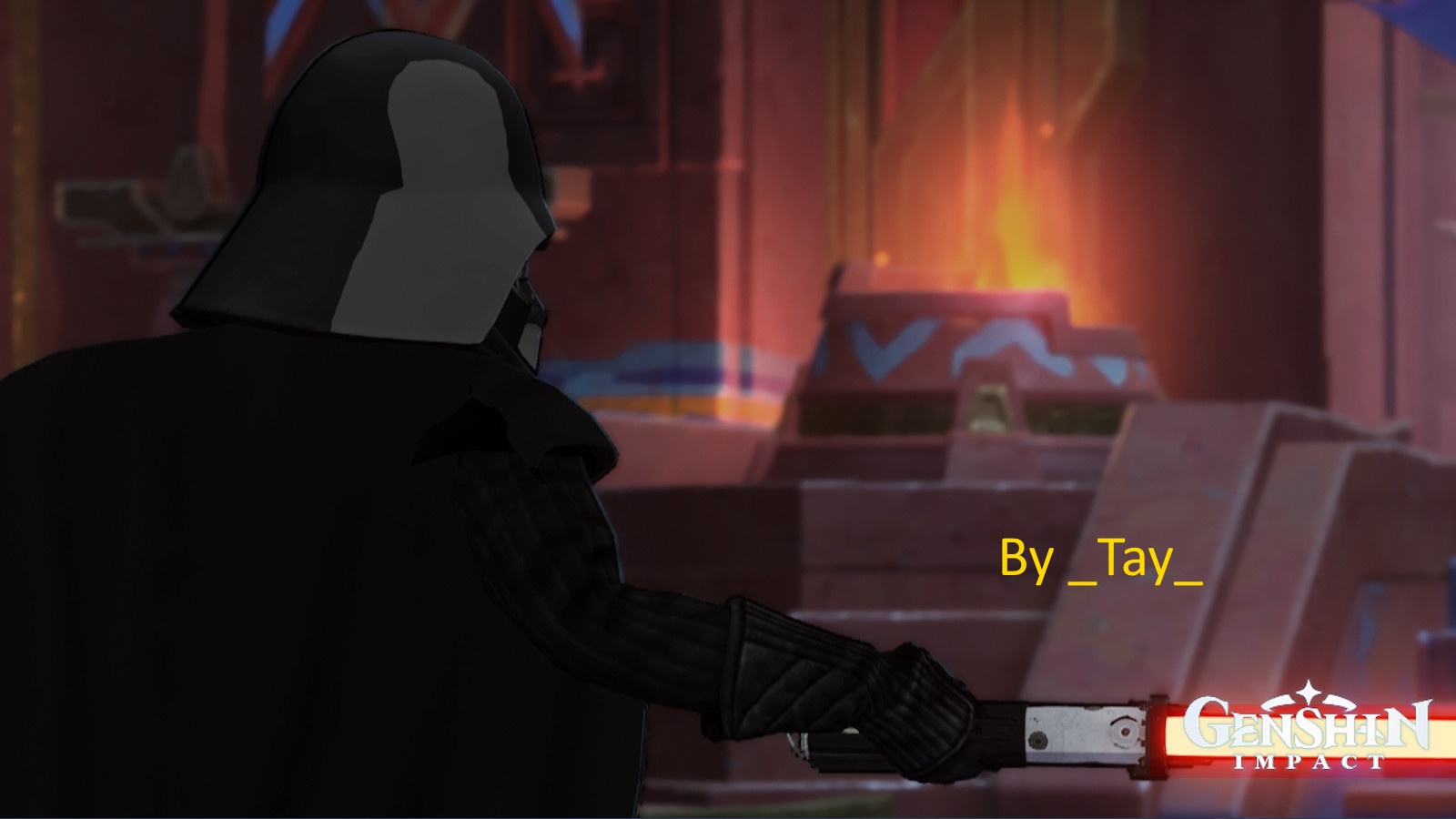 Darth Vader: Lord of Geo Mod for Genshin Impact | GI Mods