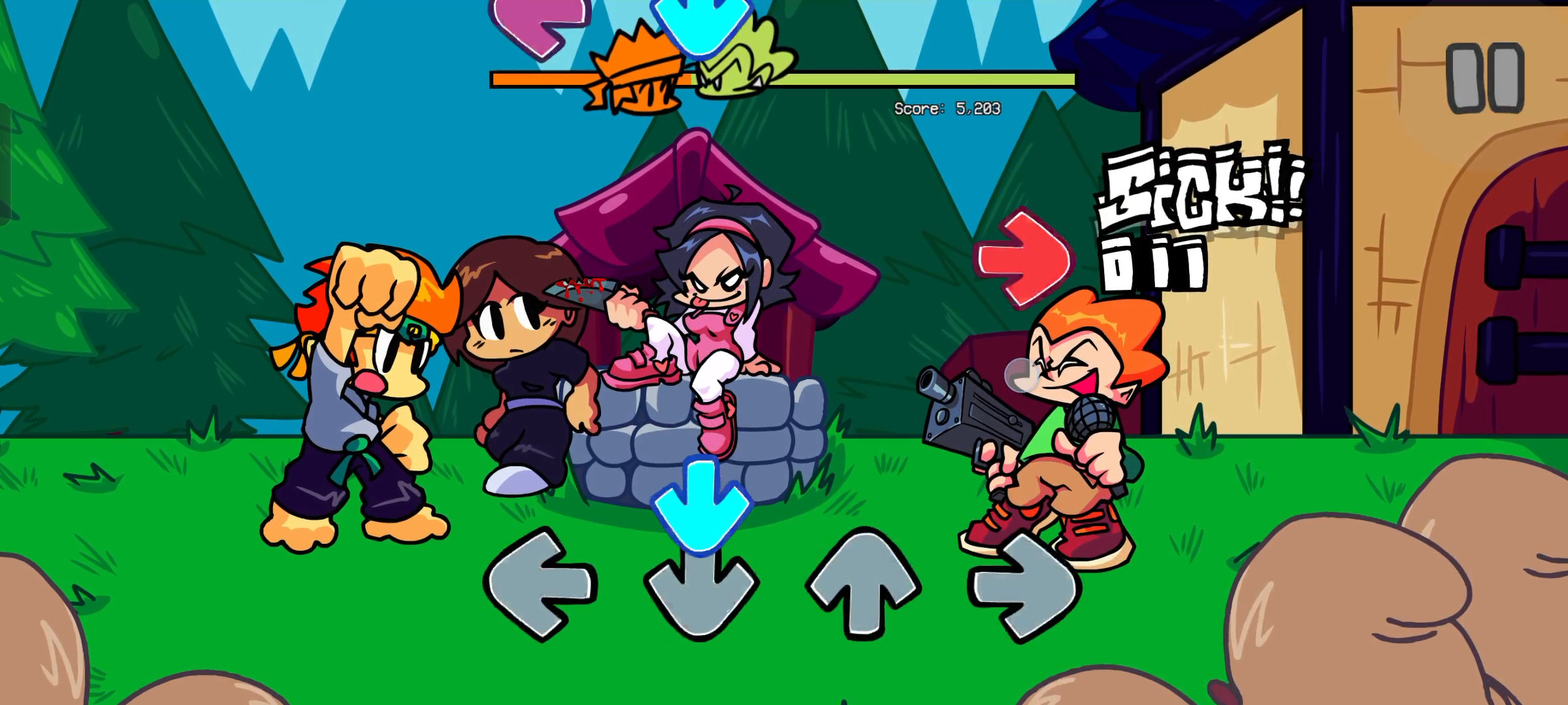 Fnf Dan The Man (V-slice) Mod for Friday Night Funkin' | FNF Mods