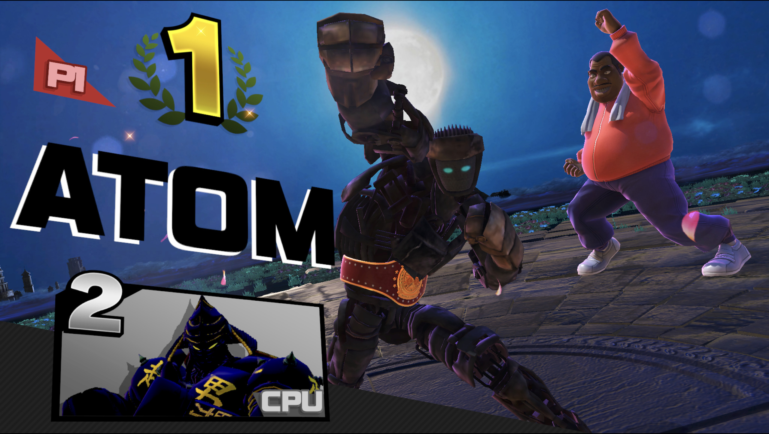 Atom Real Steel (Little Mac c02) Mod for Super Smash Bros. Ultimate | SSBU Mods