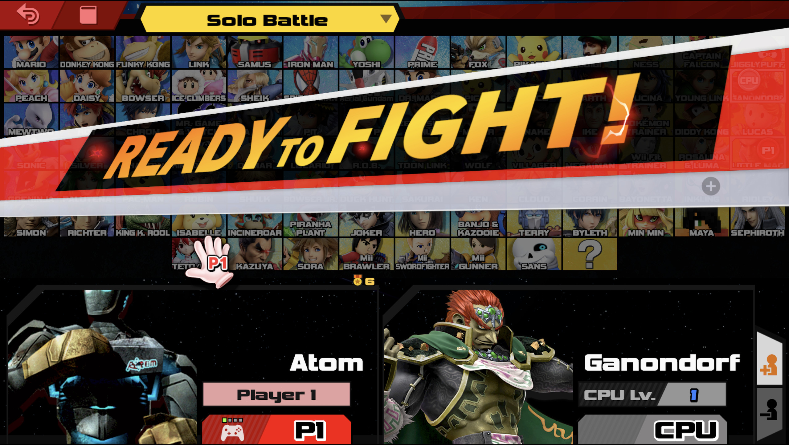 Atom Real Steel (Little Mac c02) Mod for Super Smash Bros. Ultimate | SSBU Mods