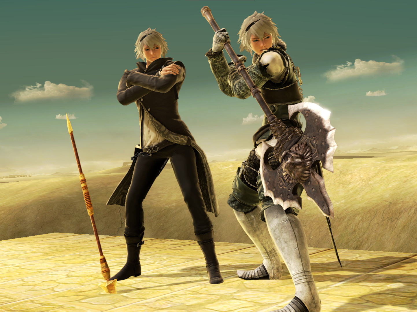 Nier (Brother version) import for Ike Mod for Super Smash Bros ...