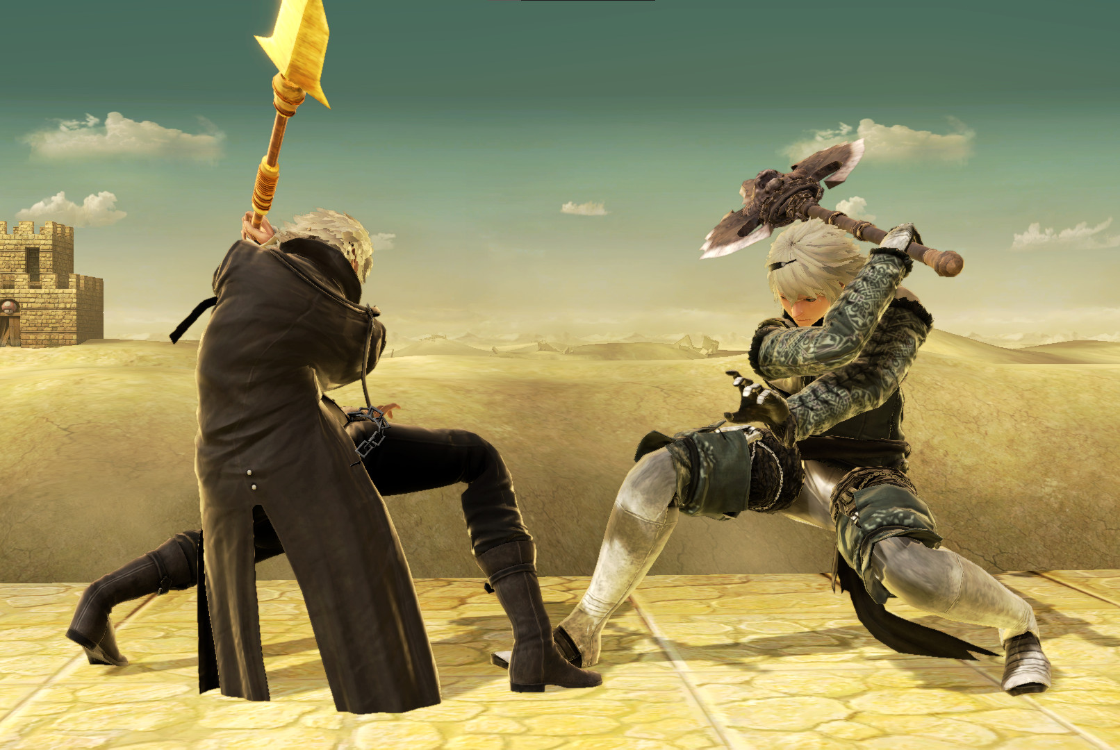 Nier (Brother version) import for Ike Mod for Super Smash Bros ...