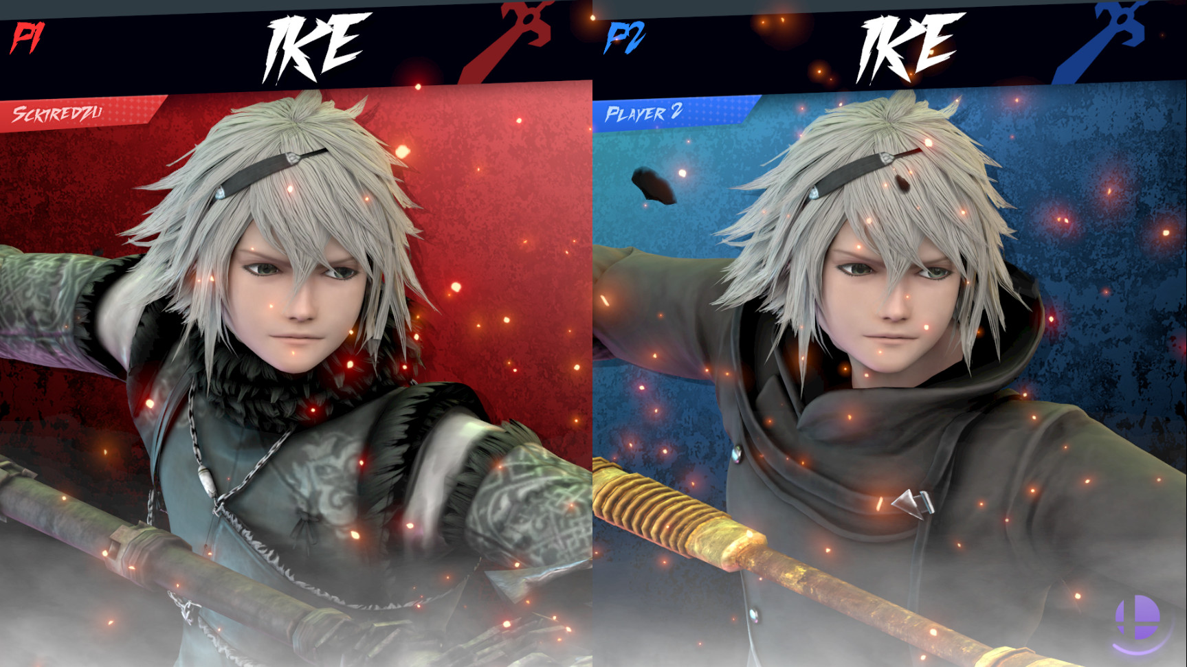 Nier (Brother version) import for Ike Mod for Super Smash Bros ...