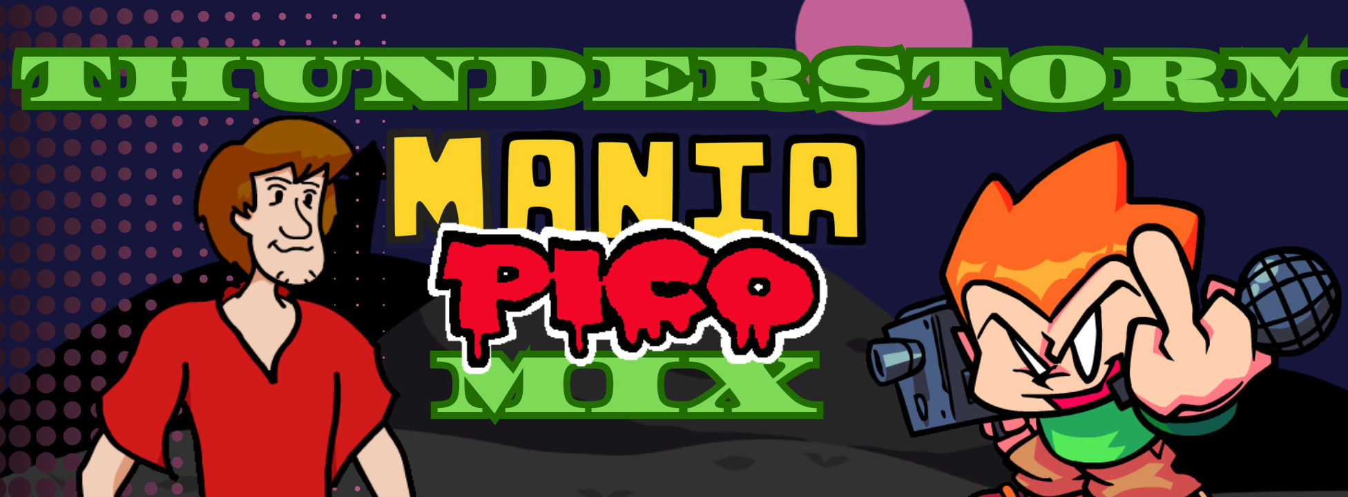Thunderstorm (Pico Mix) MANIA! [V-SLICE PC/MOBILE] Mod for Friday Night ...