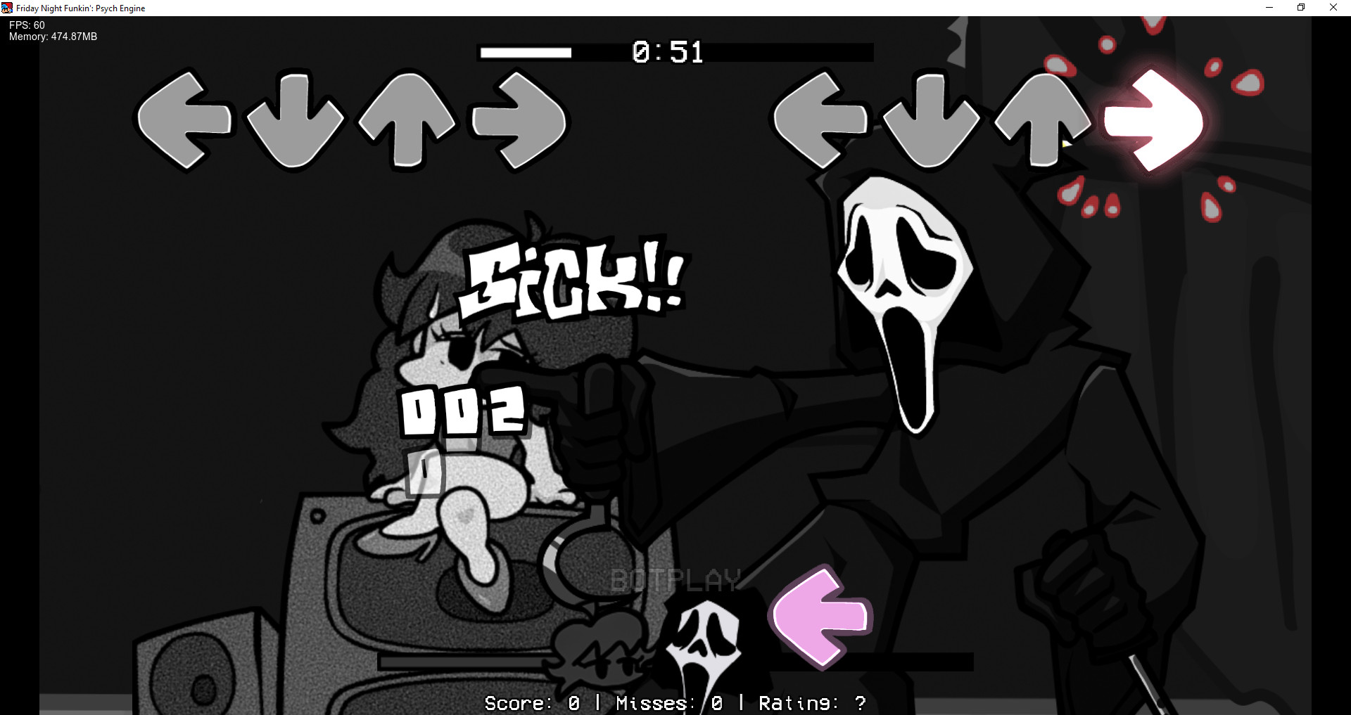 Playable Ghostface Mod for Friday Night Funkin' | FNF Mods