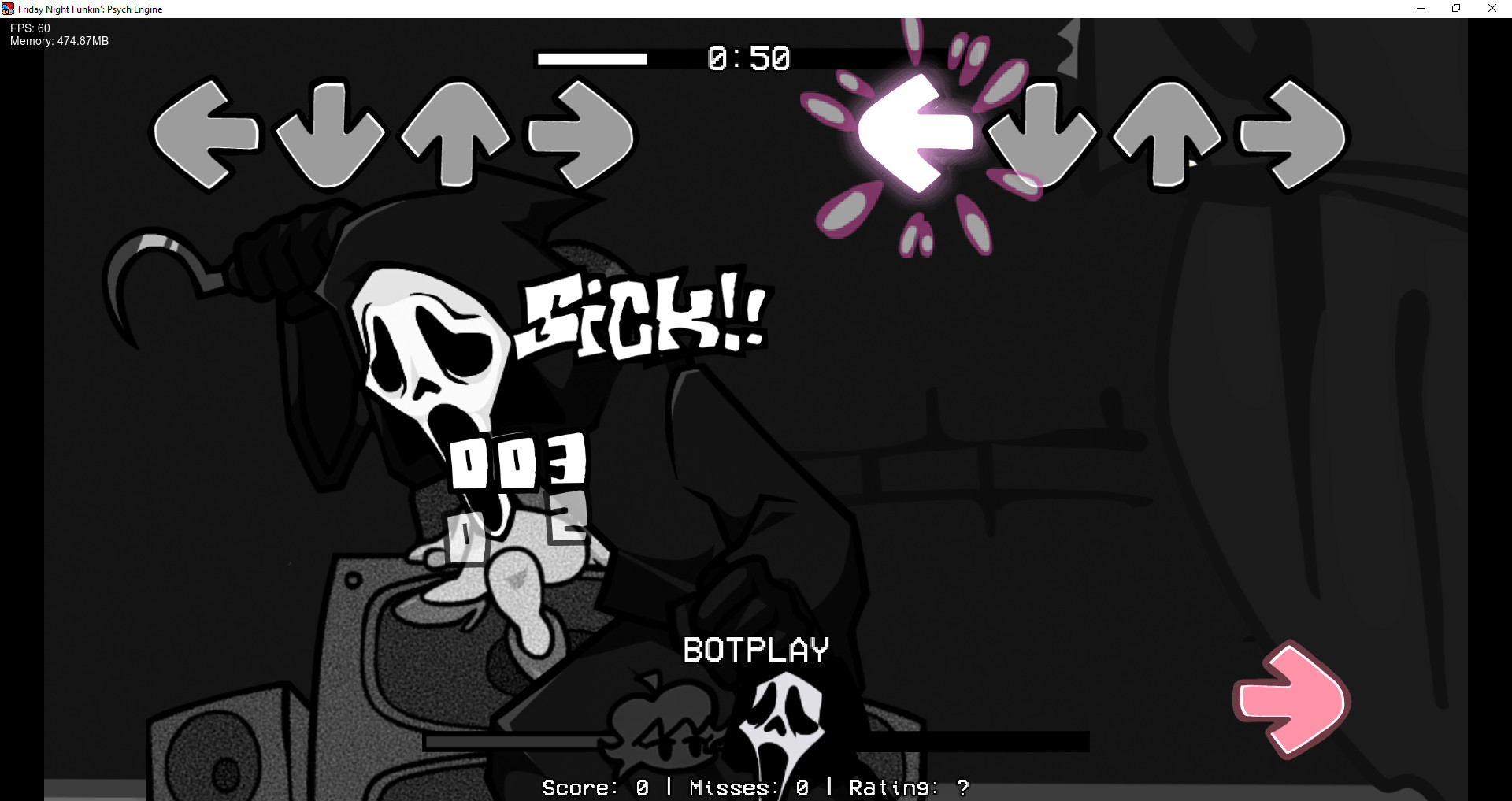 Playable Ghostface Mod for Friday Night Funkin' | FNF Mods