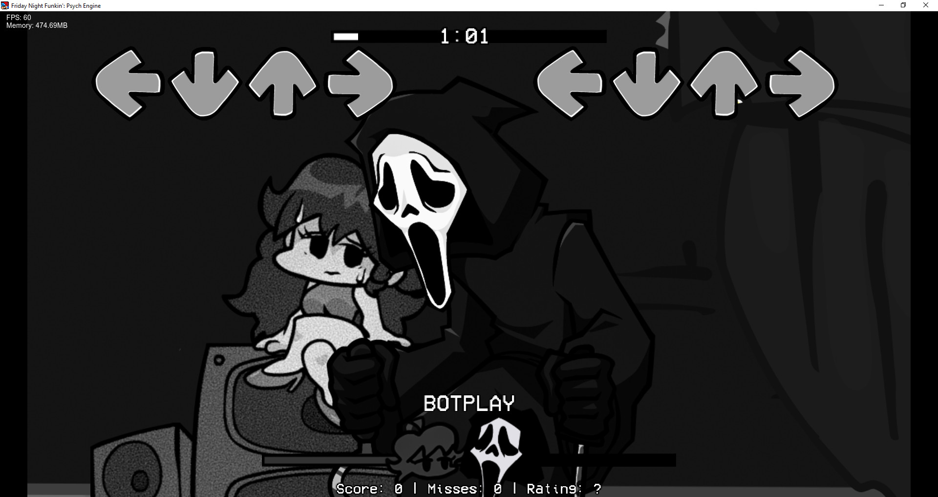 Playable Ghostface Mod for Friday Night Funkin' | FNF Mods