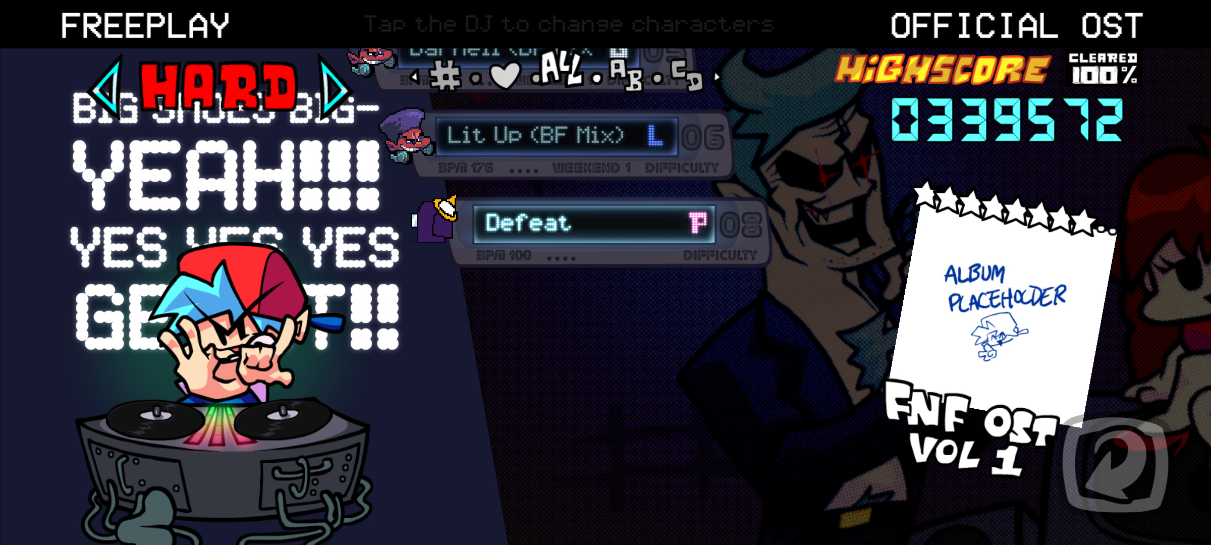 Defeat Remix - (Pc/mobile) Mod for Friday Night Funkin' | FNF Mods