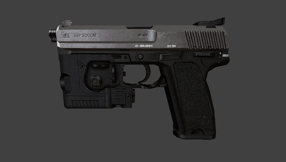H&K USP Socom 45. ACP Mod for Half-Life: Opposing Force | HL:OF Mods