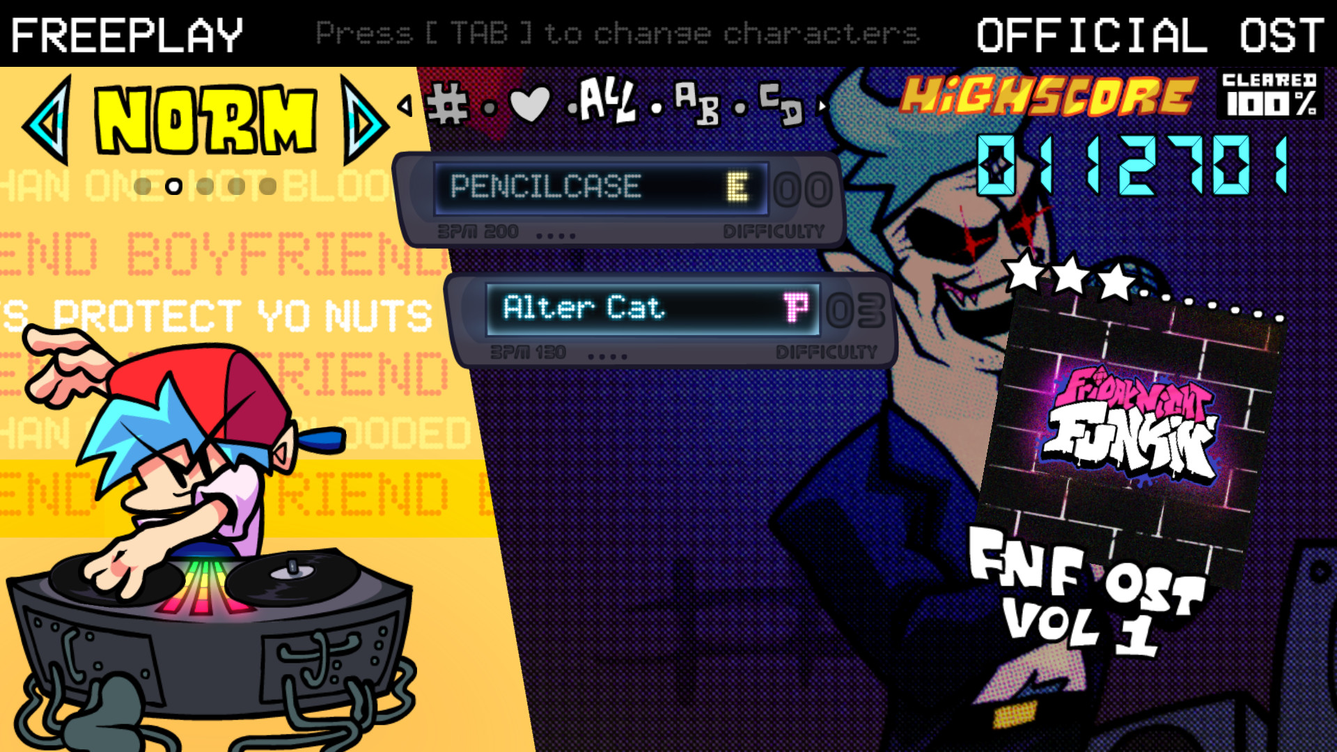 FNF Alter cat V-Slice port Mod for Friday Night Funkin' | FNF Mods