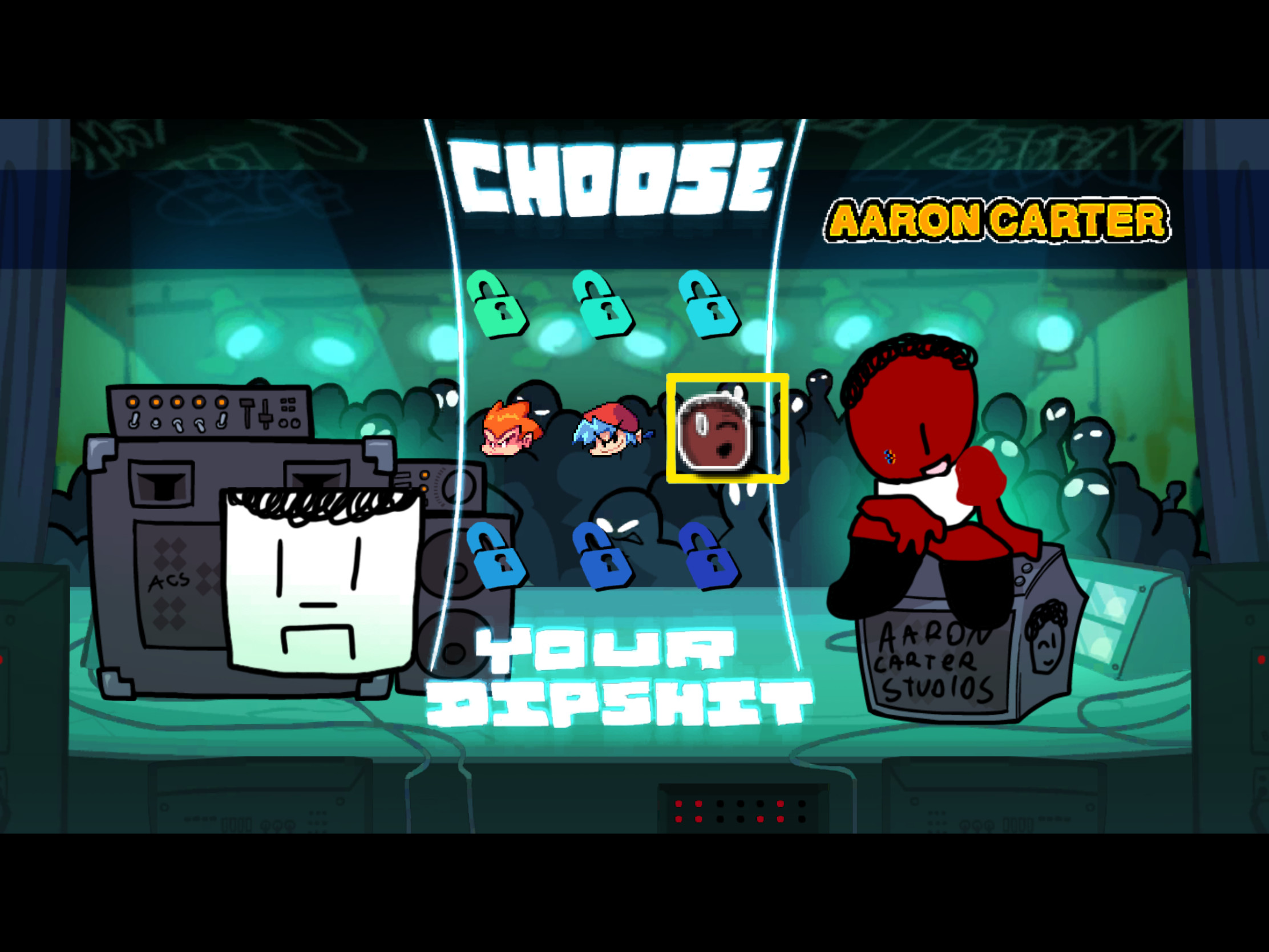 Playable Aaron Carter Mod for Friday Night Funkin' | FNF Mods