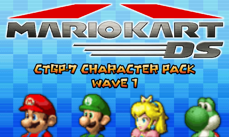 Mario Kart DS Character Pack (Wave 1) Mod for Mario Kart 7 | MK7 Mods