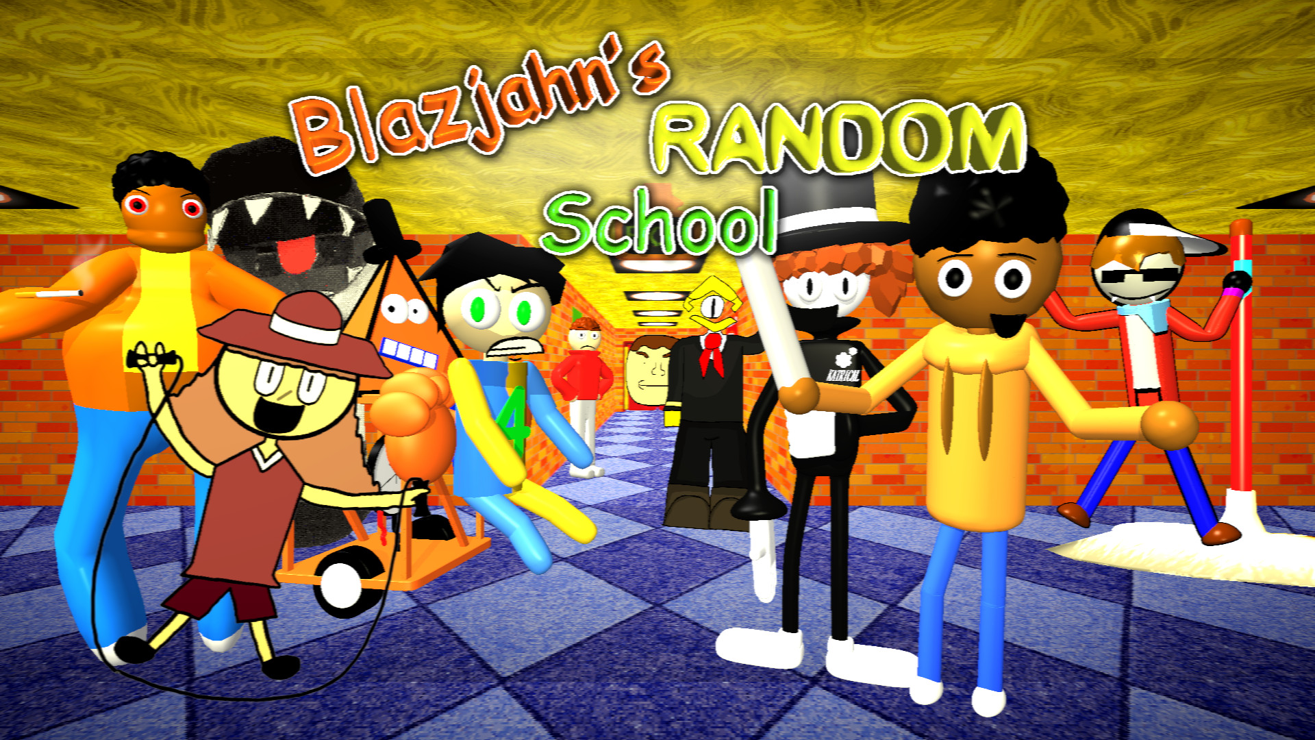 Blazjahn's Random School Classic Mod for Baldi's Basics | Baldi Mods