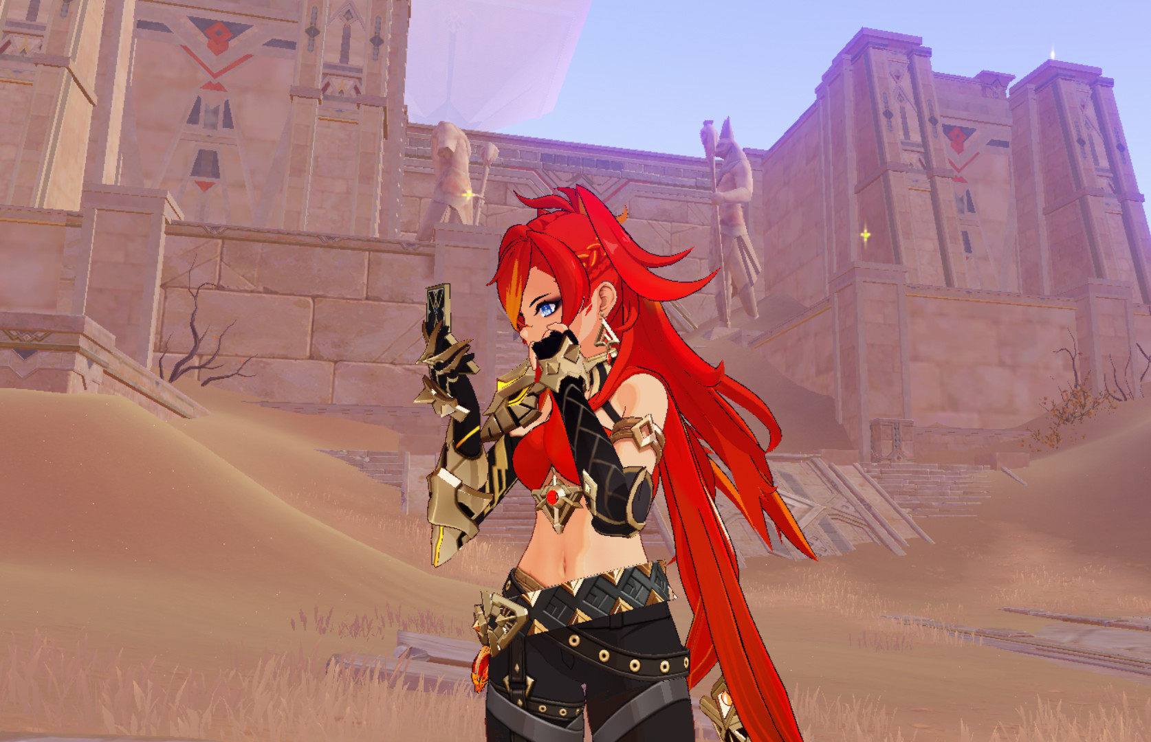 Flame Dehya w/ New Pants Mod for Genshin Impact | GI Mods