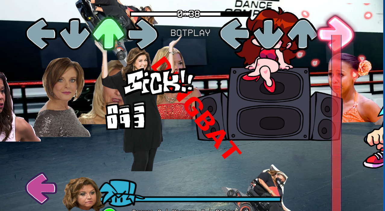 VS abby lee || ONESHOT Mod for Friday Night Funkin' | FNF Mods