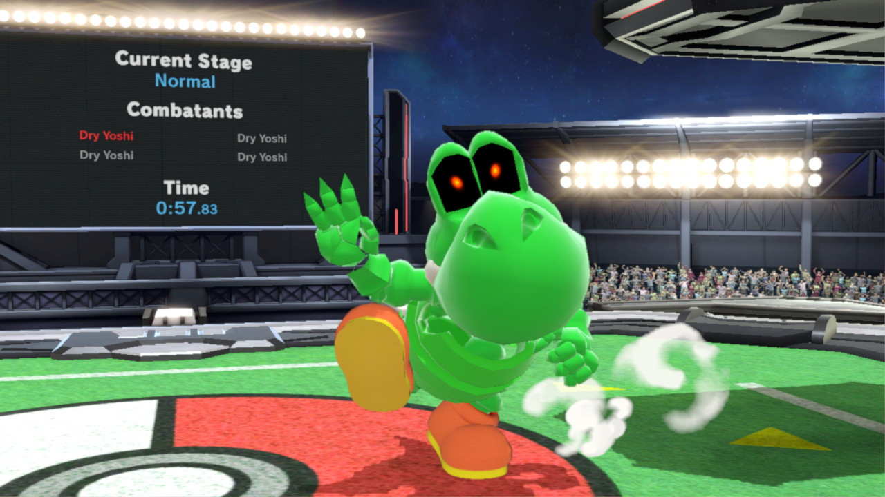 Dry Yoshi Mod for Super Smash Bros. Ultimate | SSBU Mods