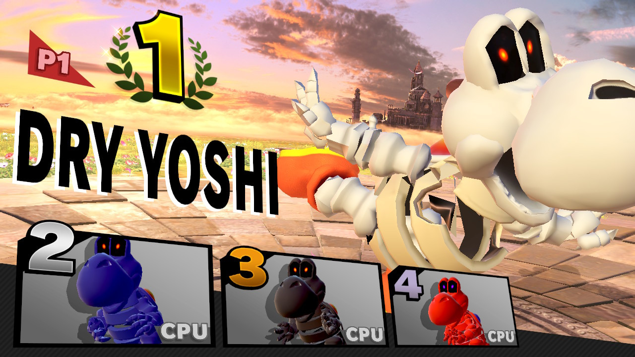 Dry Yoshi Mod for Super Smash Bros. Ultimate | SSBU Mods