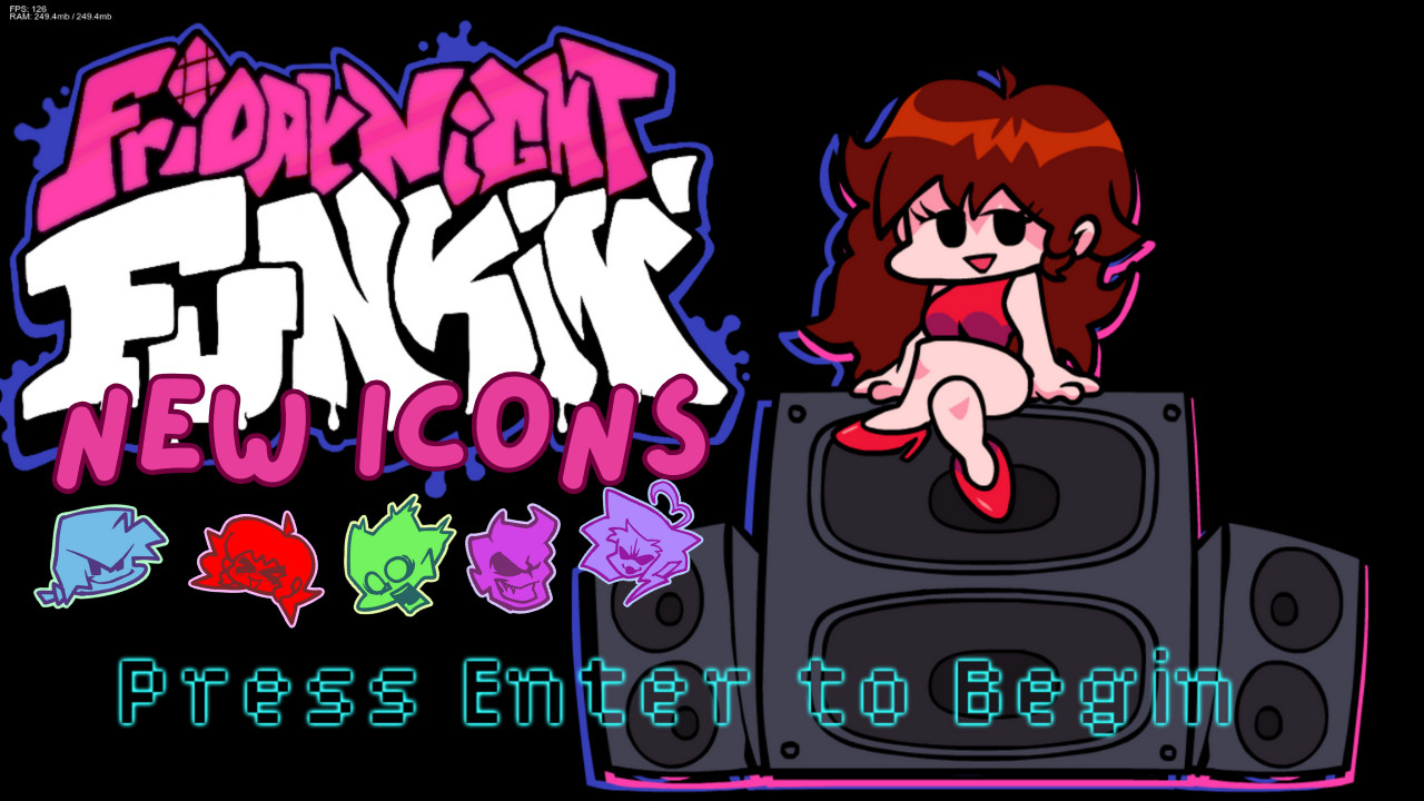 FNF (NEW ICONS MOD) Mod for Friday Night Funkin' | FNF Mods