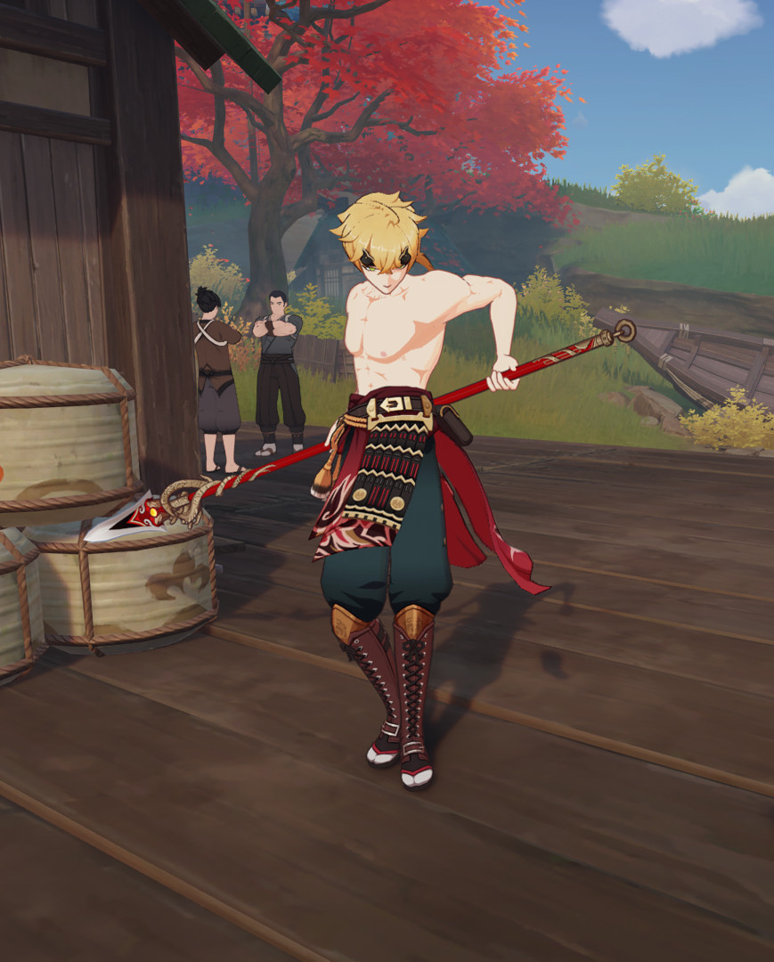 Thoma Shirtless Mod for Genshin Impact | GI Mods