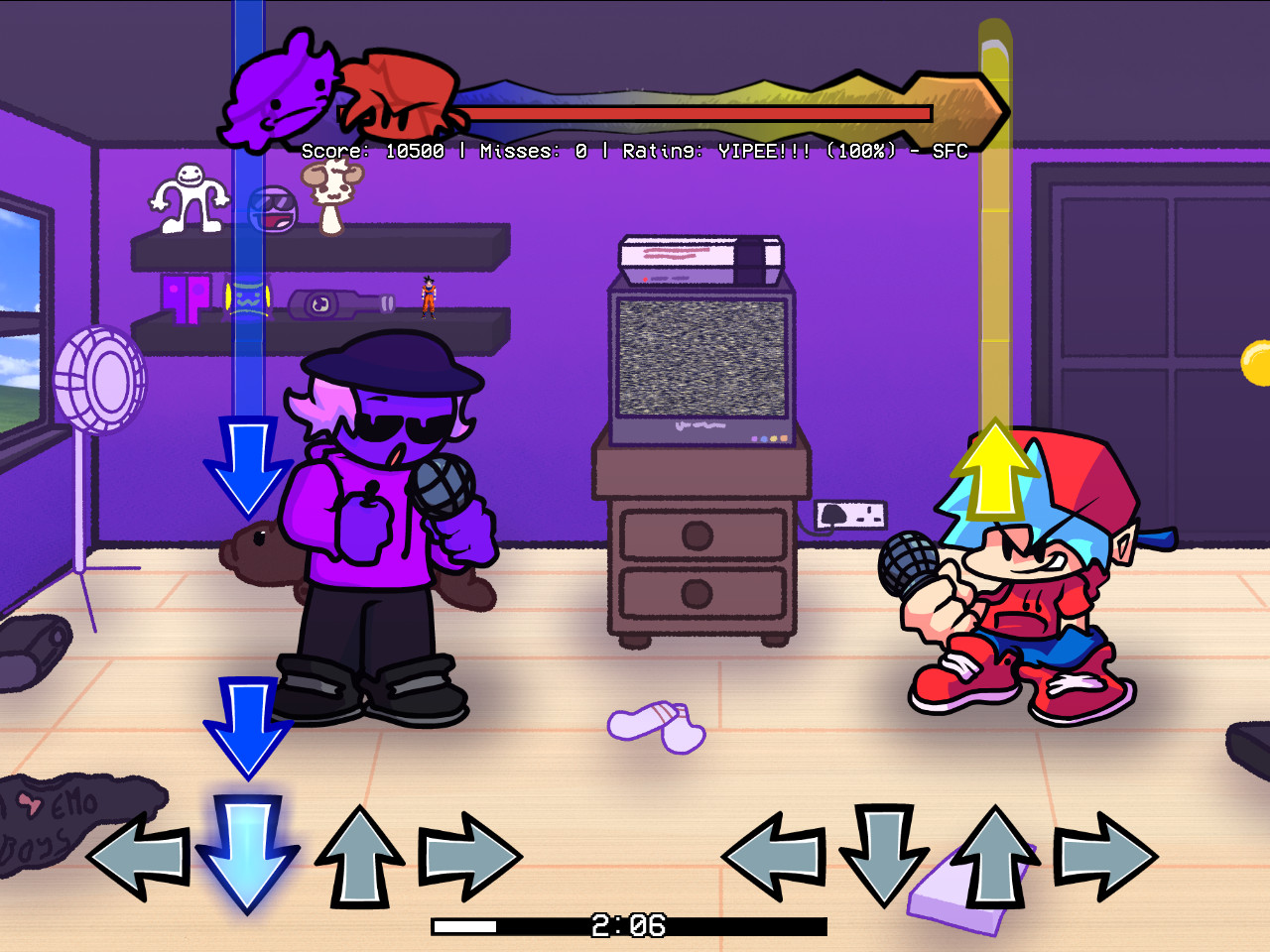 BROS FUNKIN' Mod for Friday Night Funkin' | FNF Mods
