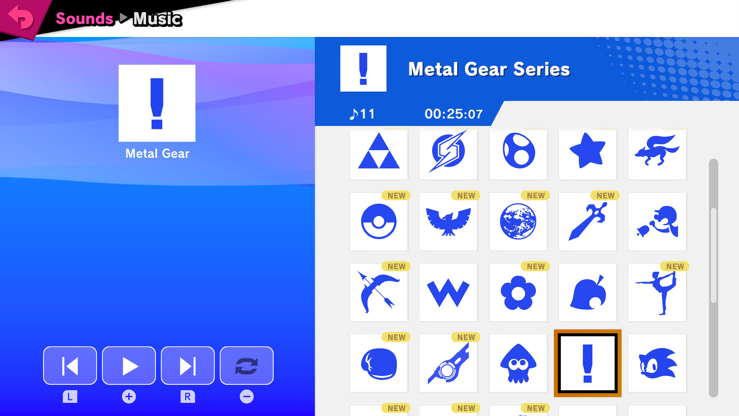 Metal Gear Official Exclamation Mark Series Icons Mod for Super Smash ...