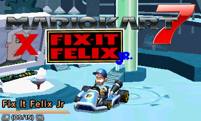 Fix It Felix Jr Mod for Mario Kart 7 | MK7 Mods