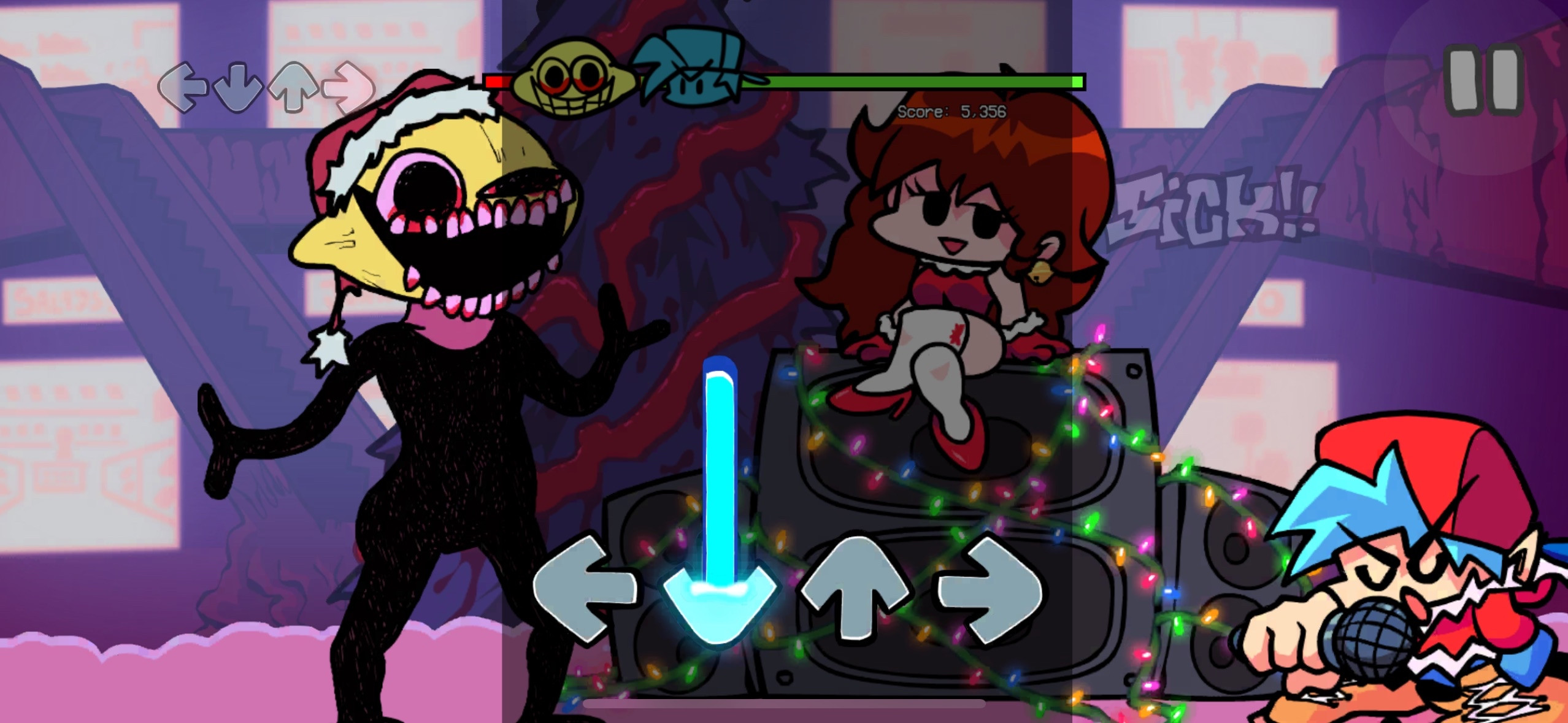 Middlescroll [V-Slice Mod] Mod for Friday Night Funkin' | FNF Mods