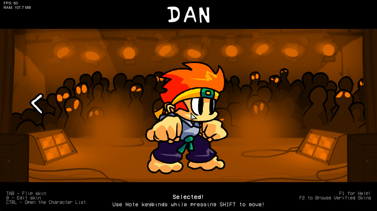 Playable Dan for Psych Online Mod for Friday Night Funkin' | FNF Mods